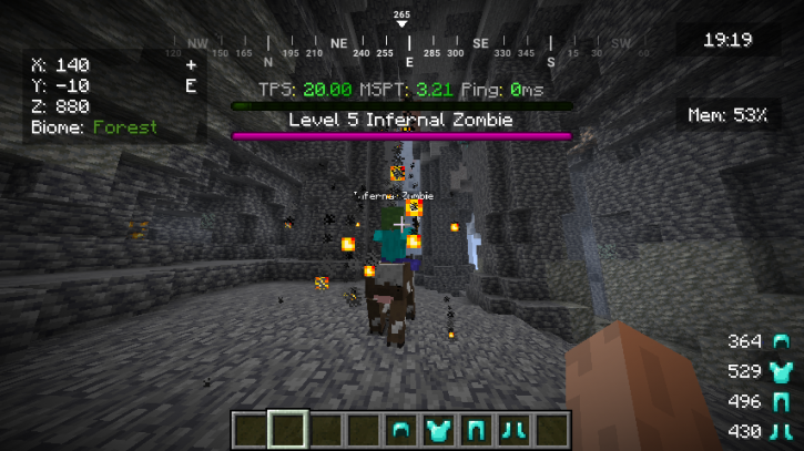 【Minecraft】強化MOBと特殊アイテムを追加するプラグイン/Infernal Mobs | 【Minecraft】Spigotプラグイン開発